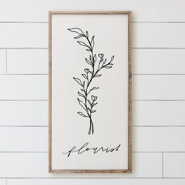 Wood Flourish Wall Decor - Etsy