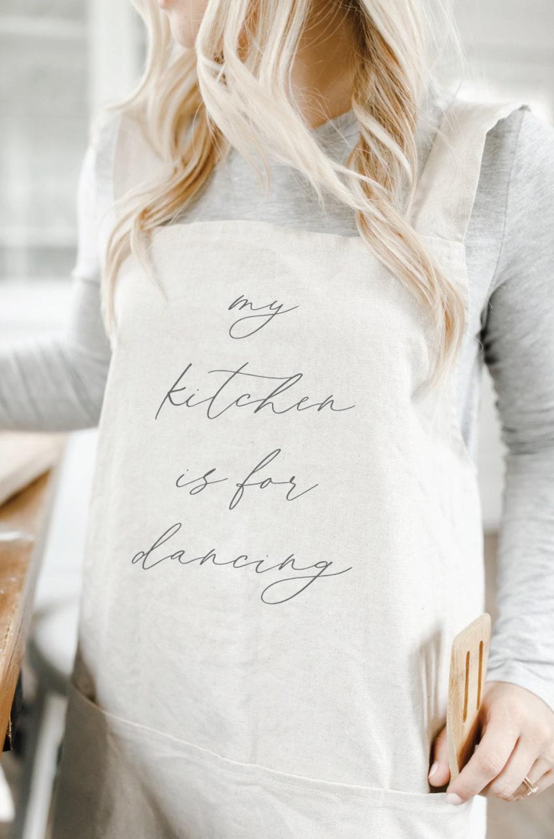 Aprons - My Kitchen is for Dancing | Hostess Gift, Hostess Gift Apron ...