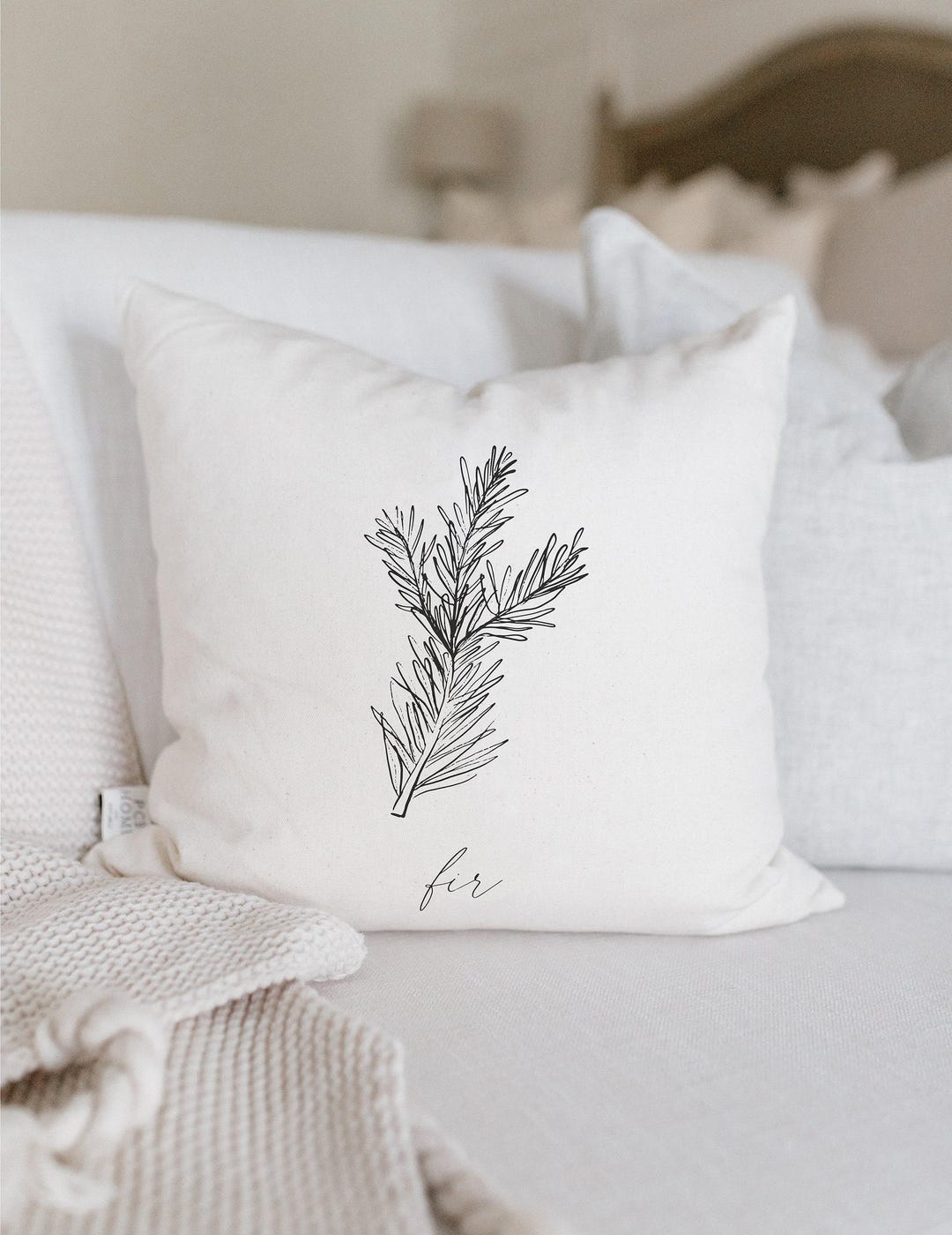 Throw Pillows - Fir | Christmas Hostess Gift, Christmas Throw Pillow ...
