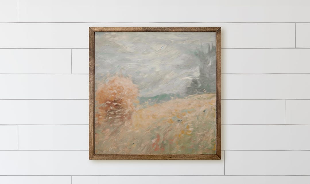 Wooden Frames - Windy Leaves | Housewarming Gift, Fall Wooden Frame ...
