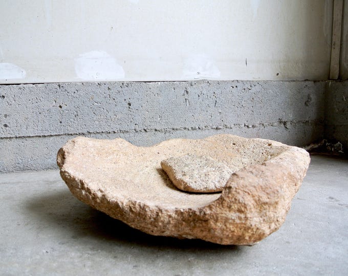LARGE Ancient Native American Grinding Stone - Authentic Grinding Stone ...