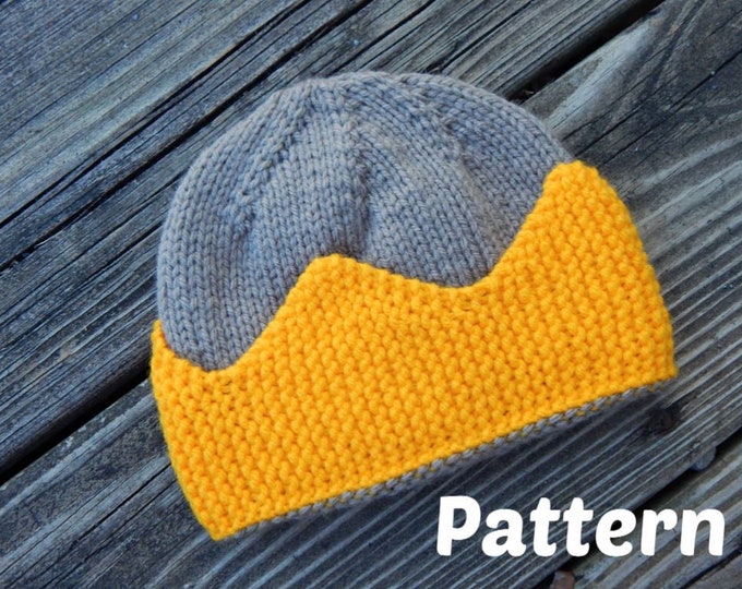 The Royal Beanie Knitting Pattern - Etsy Canada