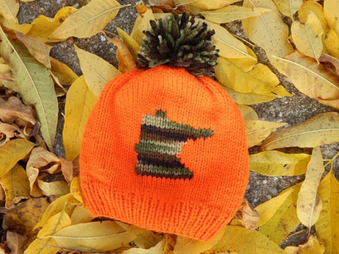 Minnesota Hometown Knit Hat Pattern : Baby Hat, Toddler Hat, Child Hat ...