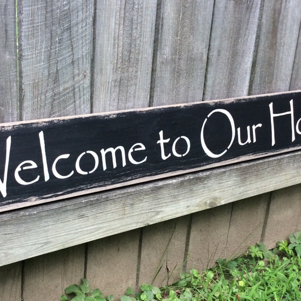 Foyer Welcome Sign - Etsy