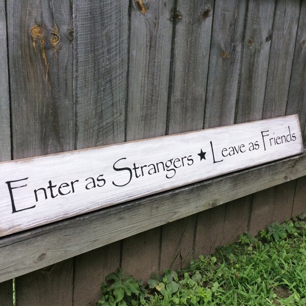 Enter as Strangers - Etsy