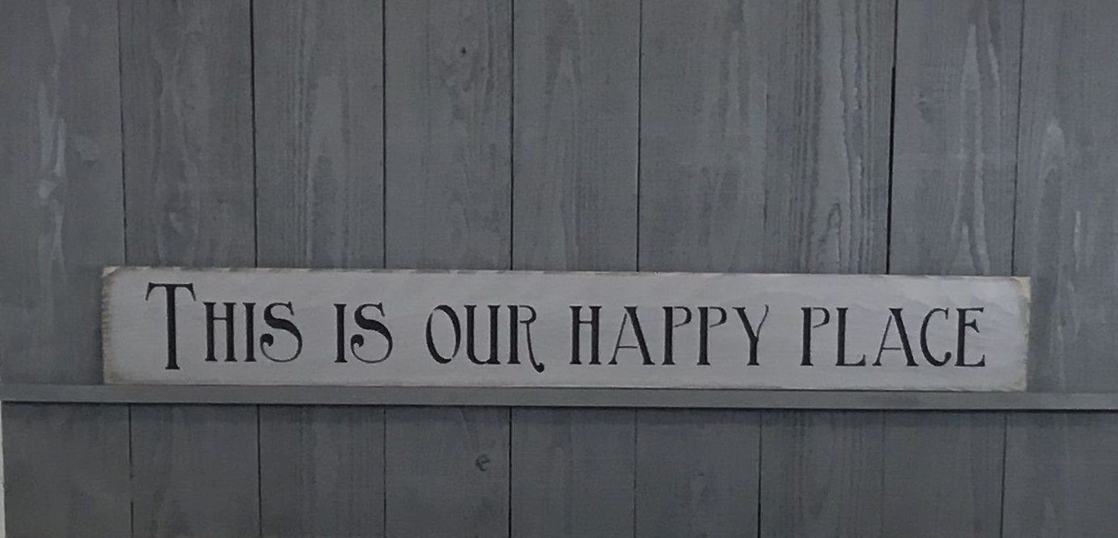 S-302 Handmade Wood Long Sign With Saying. this is Our | Etsy