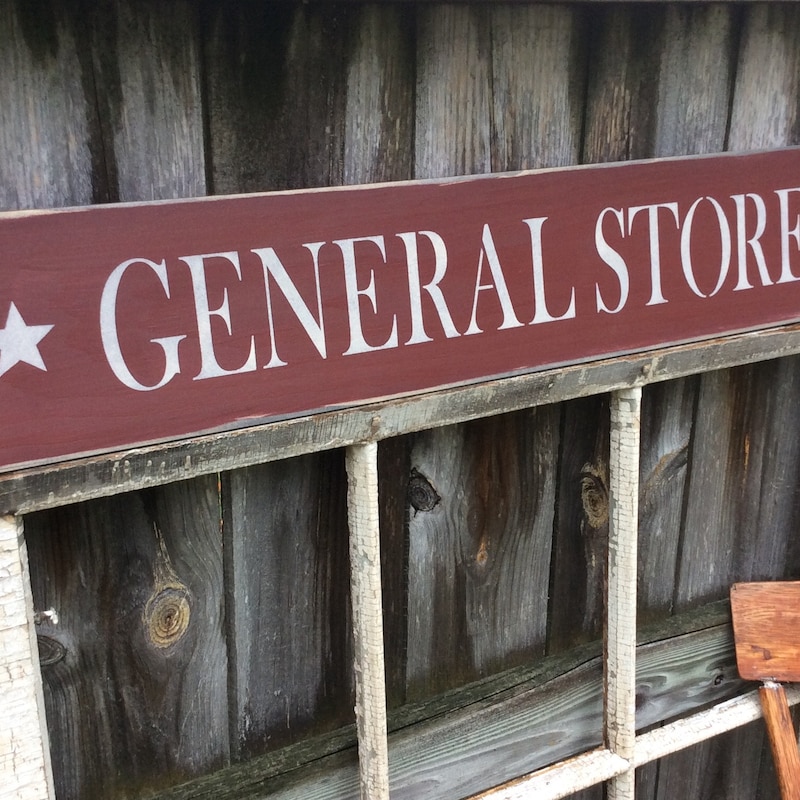Store Wood Sign - Etsy