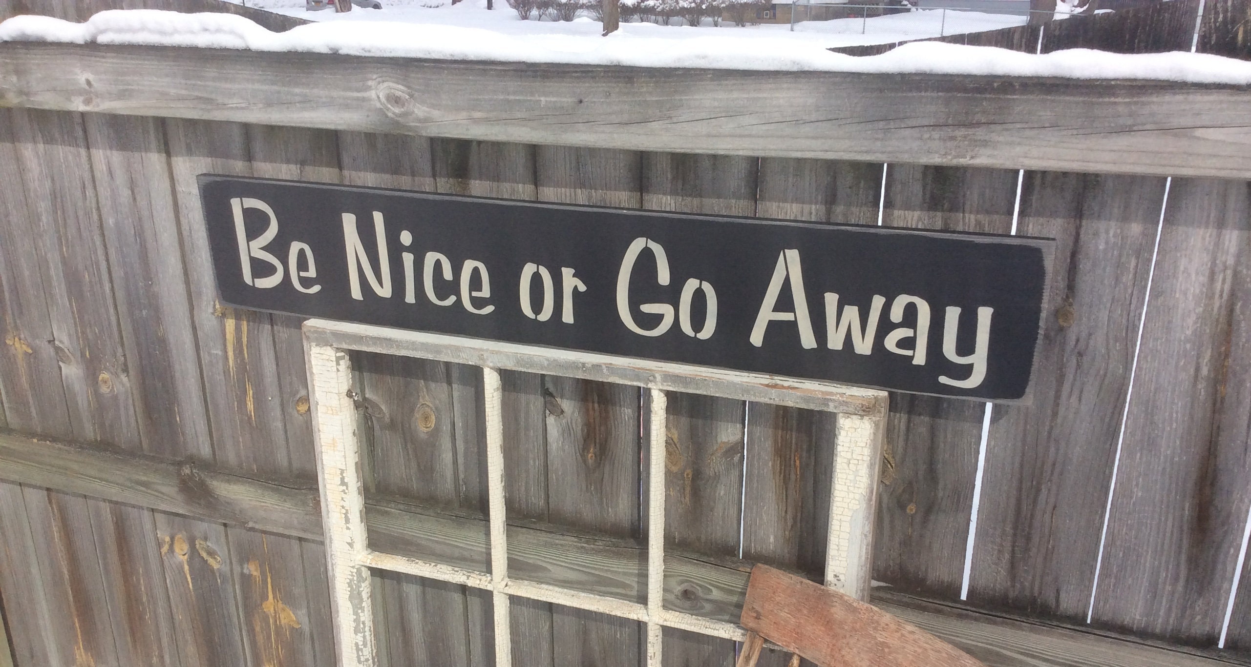 Funny Go Away Signs