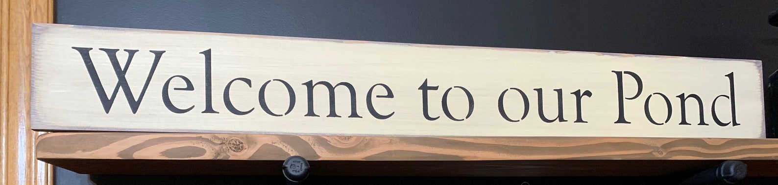 S-287 Wooden Handmade Long Signs. welcome to Our - Etsy