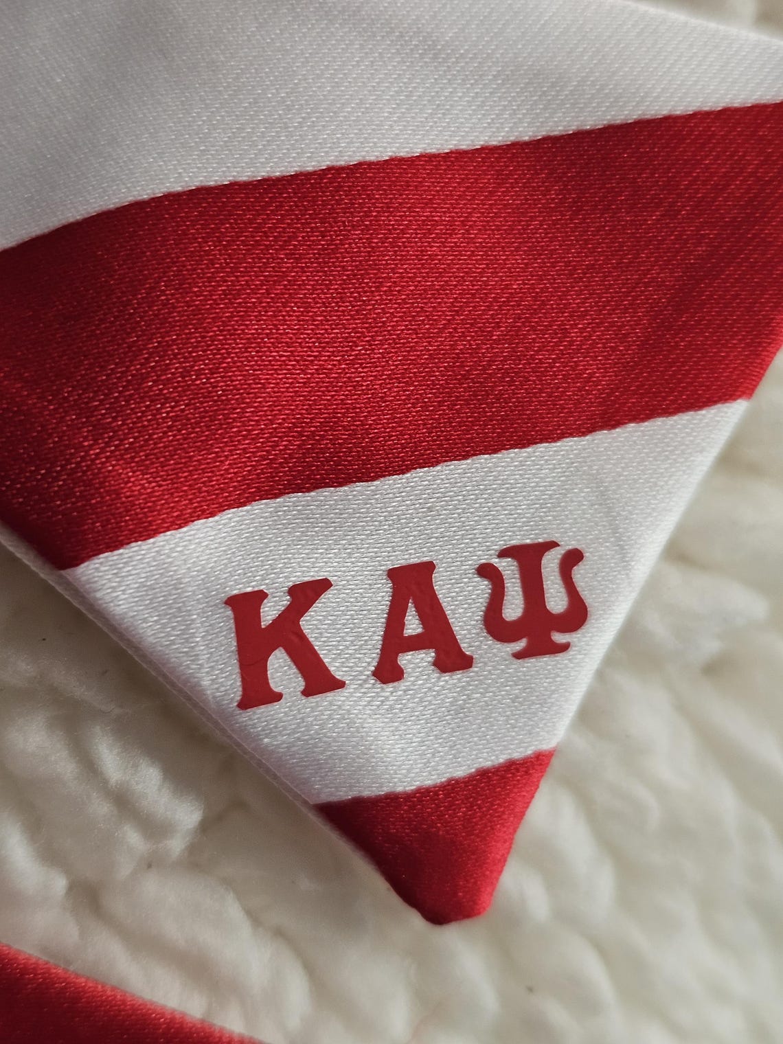 Freestyle Kappa Red & White Striped Self-tie Bow Tie for Kappa Alpha ...