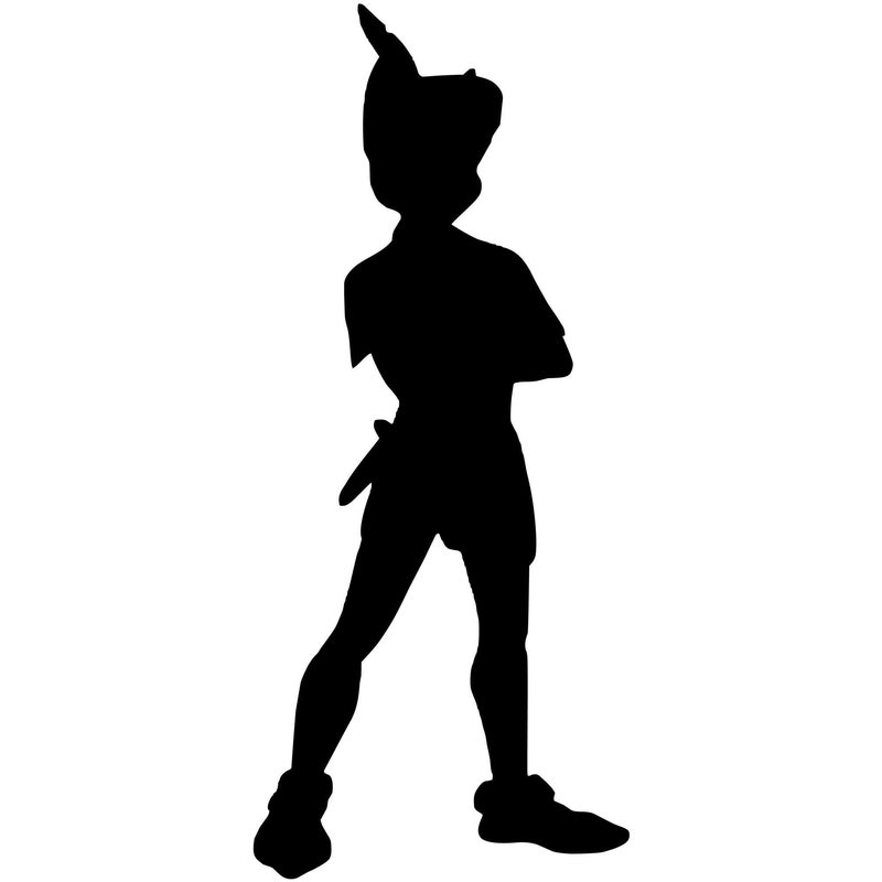 Peter Pan Wall Decal - Etsy
