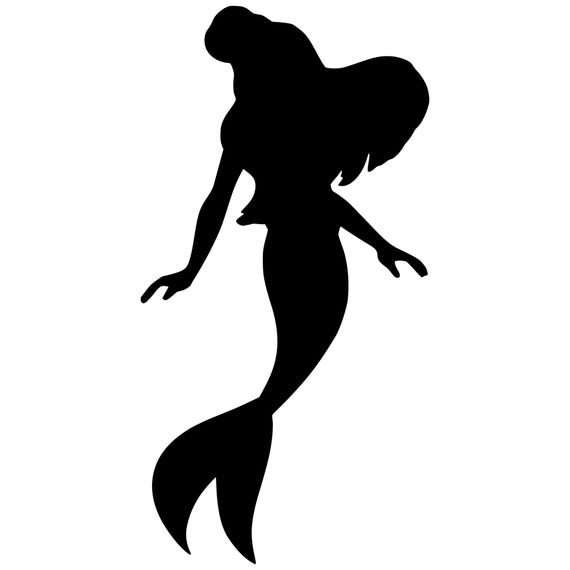 Princess Ariel Silhouette