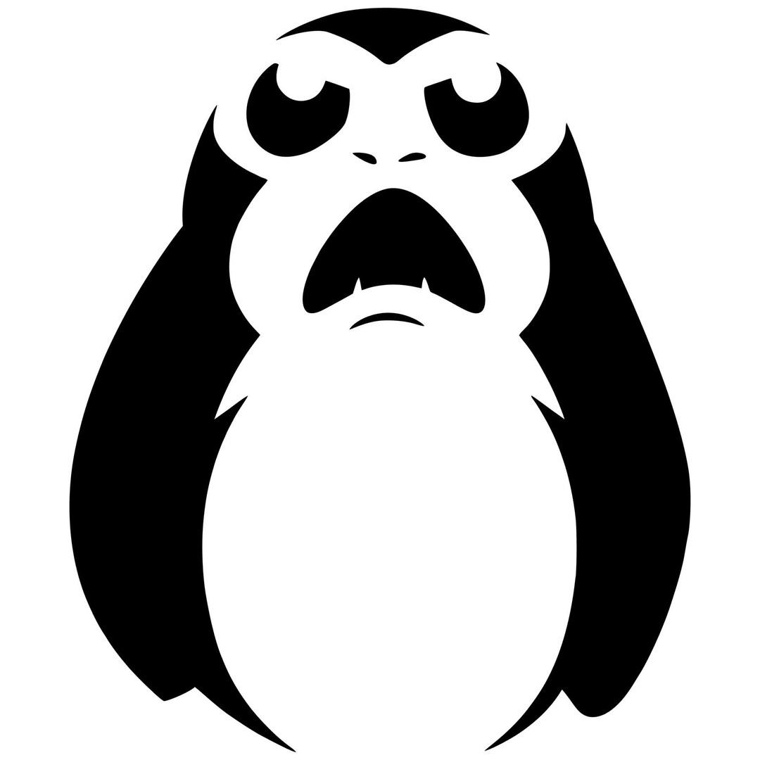 Star Wars Porg Silhouette Vinyl Decal - Black, Red, Silver, White ...