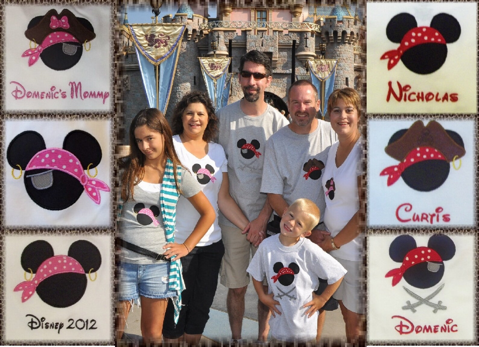 Disney Pirate Mister and Miss Mouse Inspired Pirate Head - Etsy