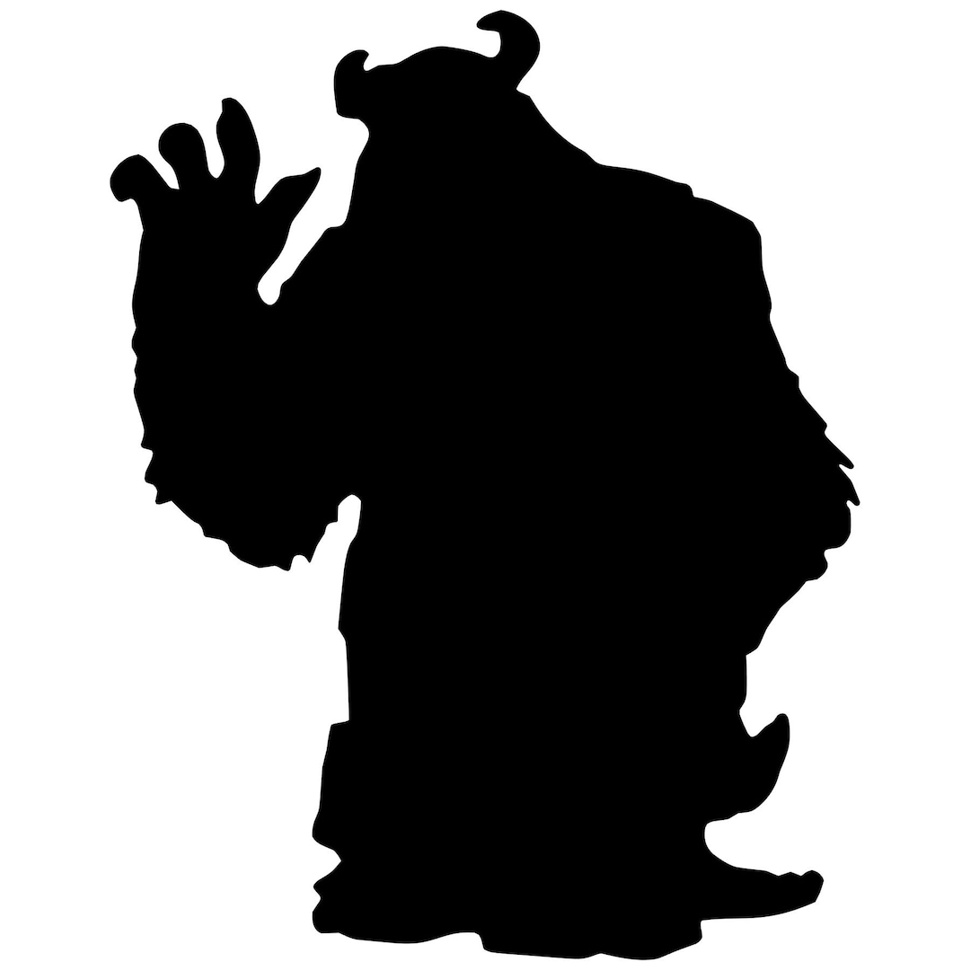 Monsters Inc Sully Silhouette Vinyl Decal - Black, Red, Silver, White ...