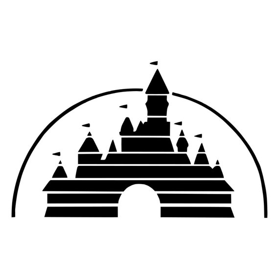 Silueta Del Castillo De Disneyland Arte Disney, Disney Diy, Disney