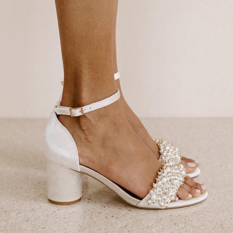Pearl Bridal Shoes - Etsy