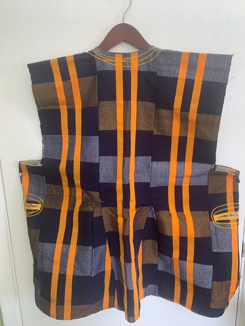 African Men's Hand Woven Fugu Batakari / Fugu Smock From Ghana - Etsy