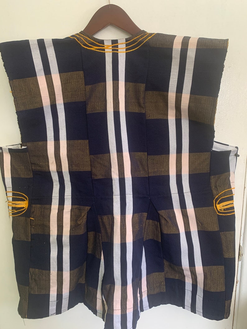 African Men's Hand Woven Fugu Batakari / Fugu Smock From Ghana - Etsy
