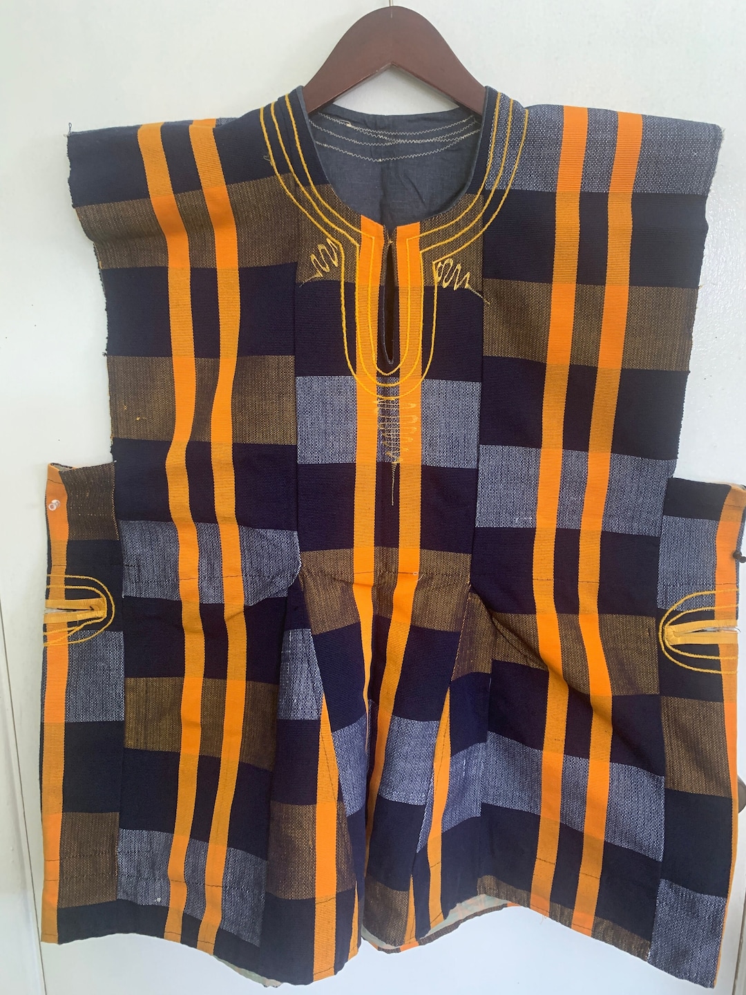 African Men's Hand Woven Fugu Batakari / Fugu Smock From Ghana - Etsy