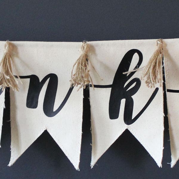 Thanksgiving Banner - Etsy