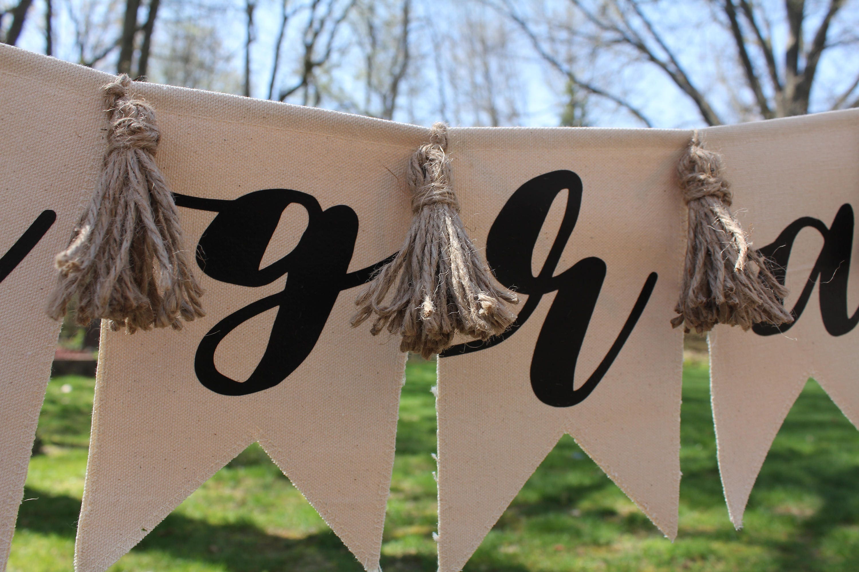 Congrats Pennant Banner Wedding Banner Graduation Banner | Etsy