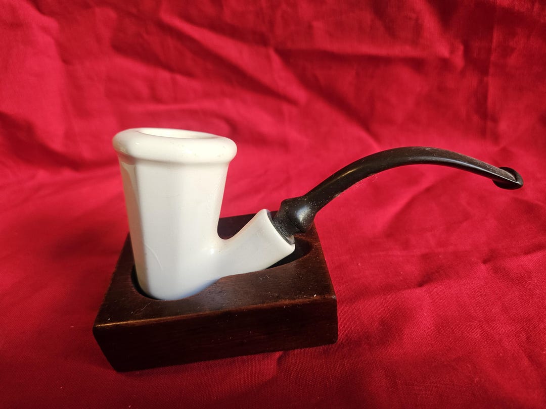 Vintage Estate NEW Zenith Porcelain Pipe - Etsy