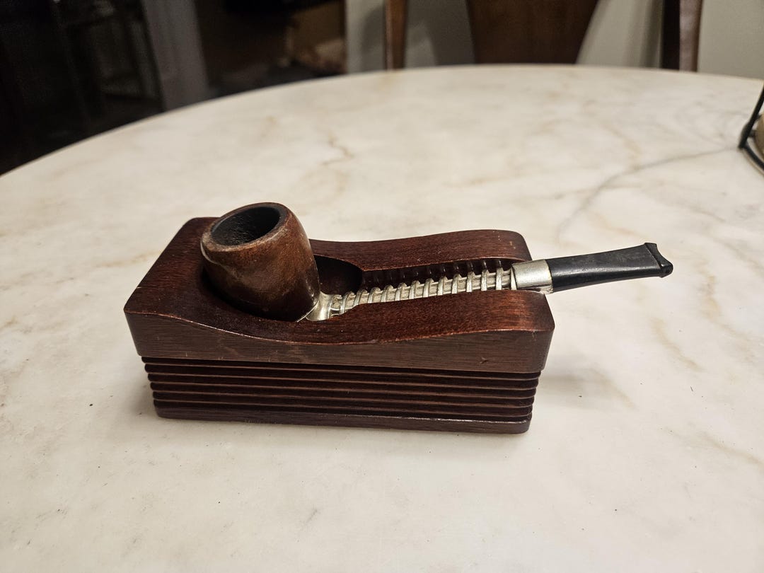 Vintage Estate Pipe Rack / Pipe Display / Pipe Stand #17 - Etsy