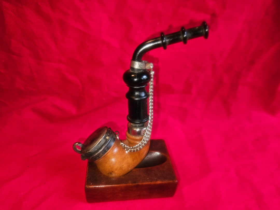Vintage Smoke Pipe With Wind Cap European Pipe - Etsy