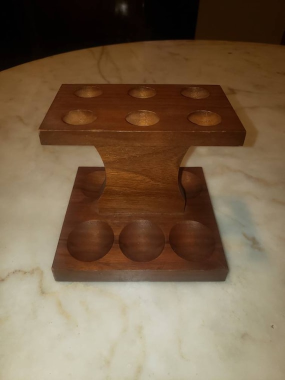 Vintage Estate 6 Pipe Rack / Pipe Display / Pipe Stand 11 - Etsy