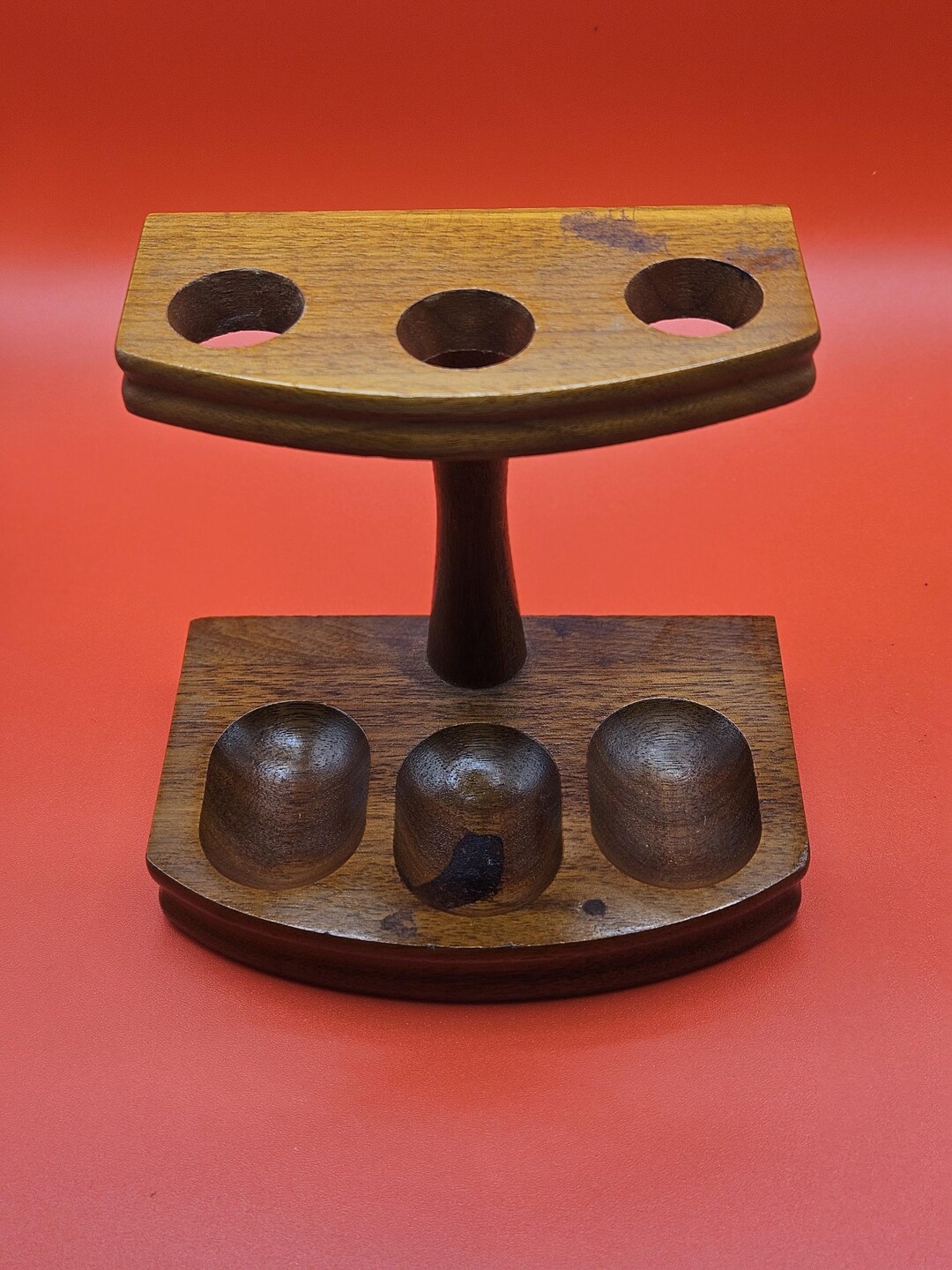 Vintage 3 Pipe Rack / Pipe Display / Pipe Stand Decatur Industries #10 ...