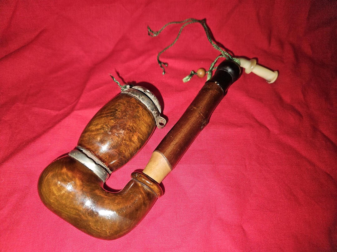 Gorgeous Vintage European Smoke Pipe - Etsy