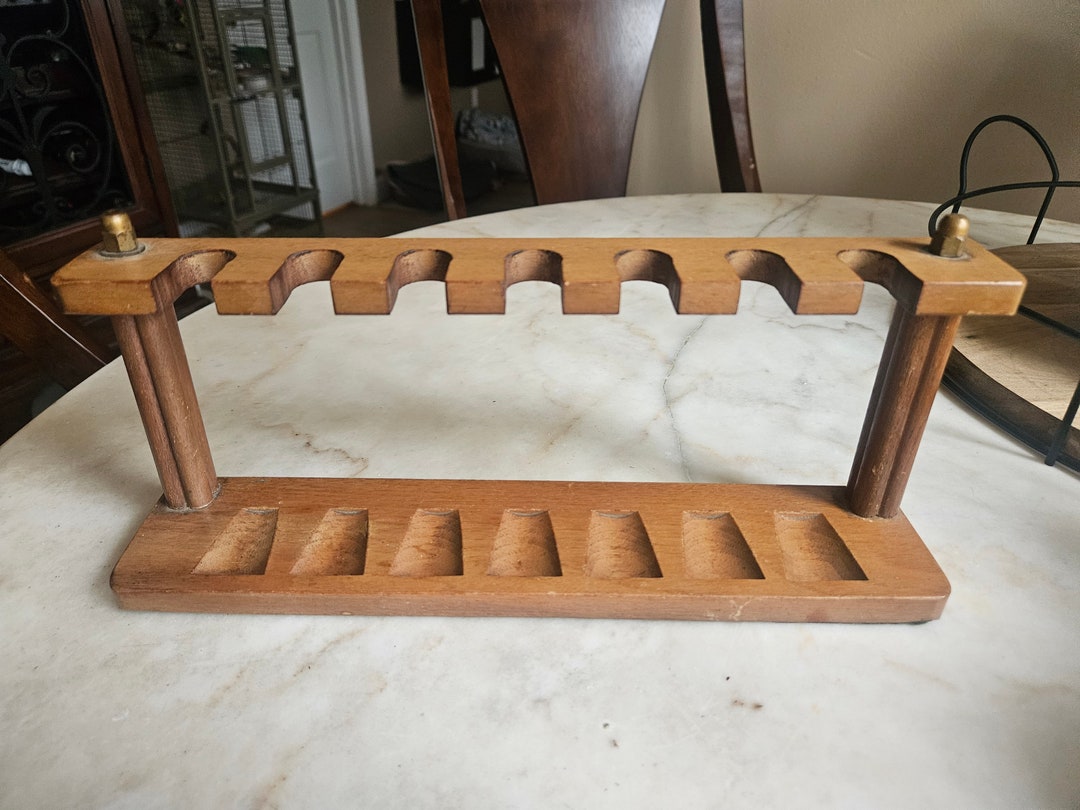 Vintage Estate 7 Pipe Rack / Pipe Display / Pipe Stand #5 - Etsy