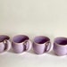 Lavender Cup Set - Etsy