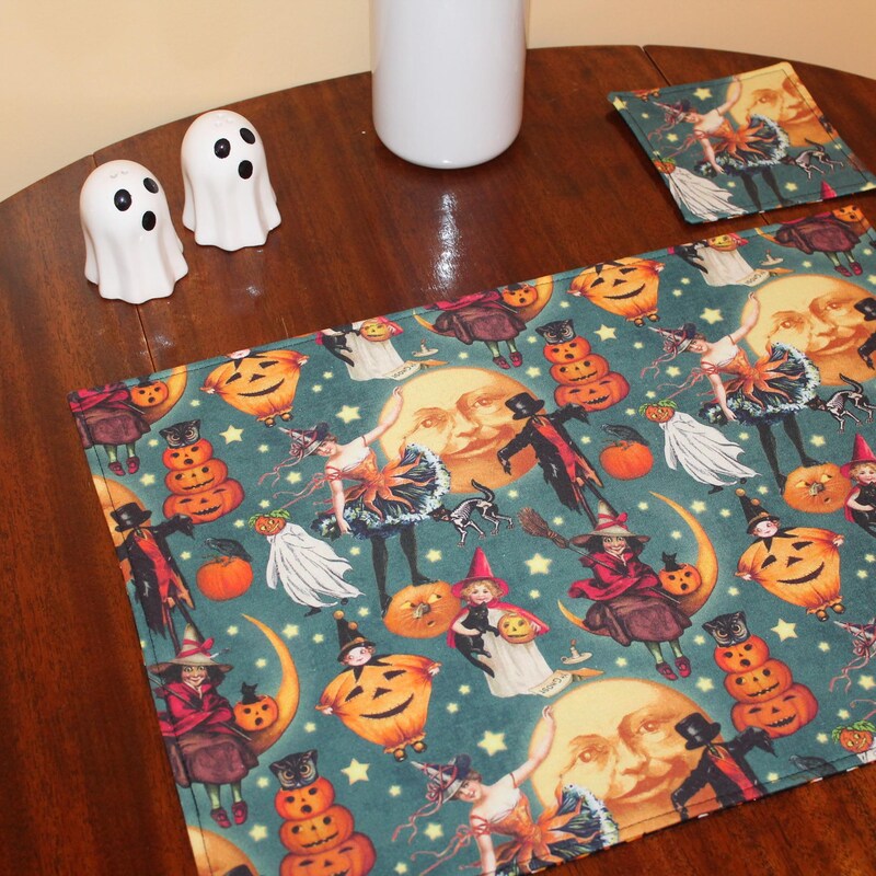 Halloween Placemat - Etsy