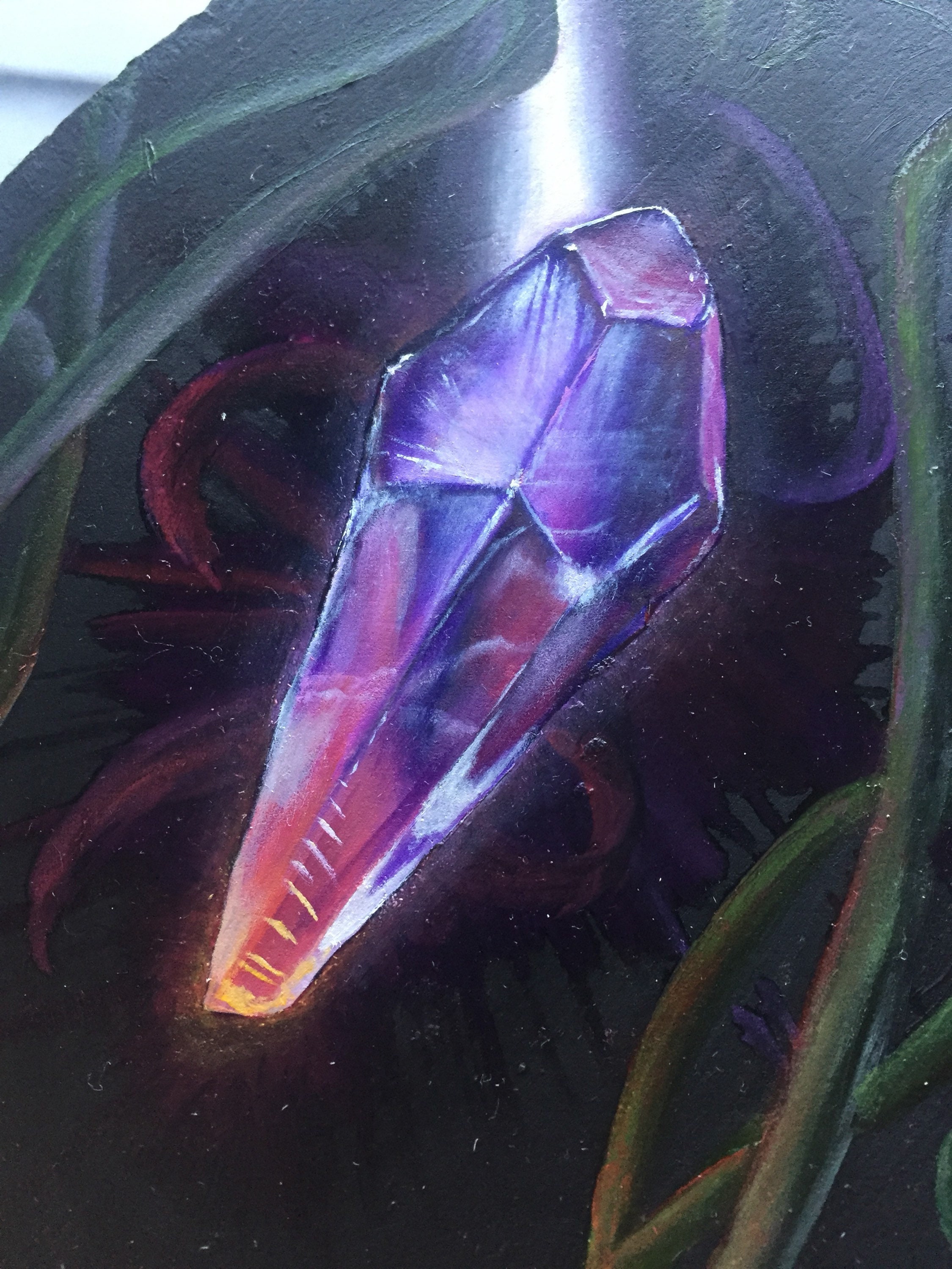 The Dark Crystal Painting Fan Art - Crystal of Truth Oil Painting ...