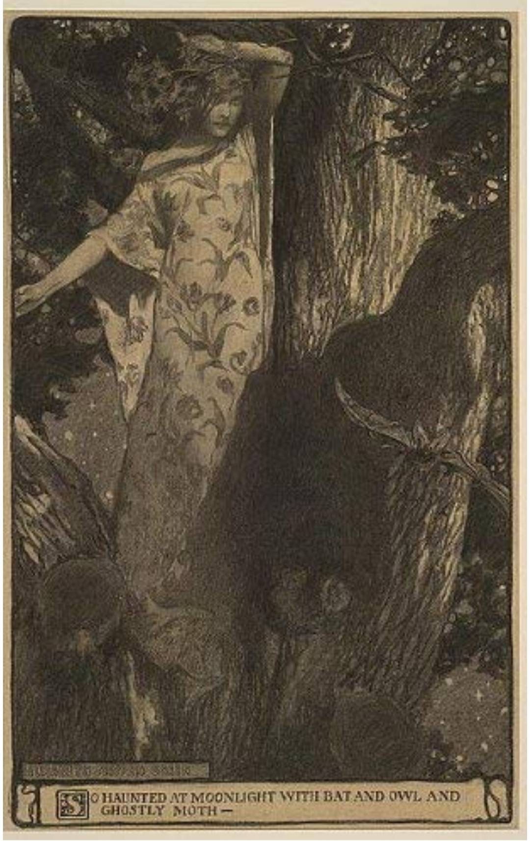 Bat Painting Mini Bat Oil Painting on Copper Moon Goth | Etsy