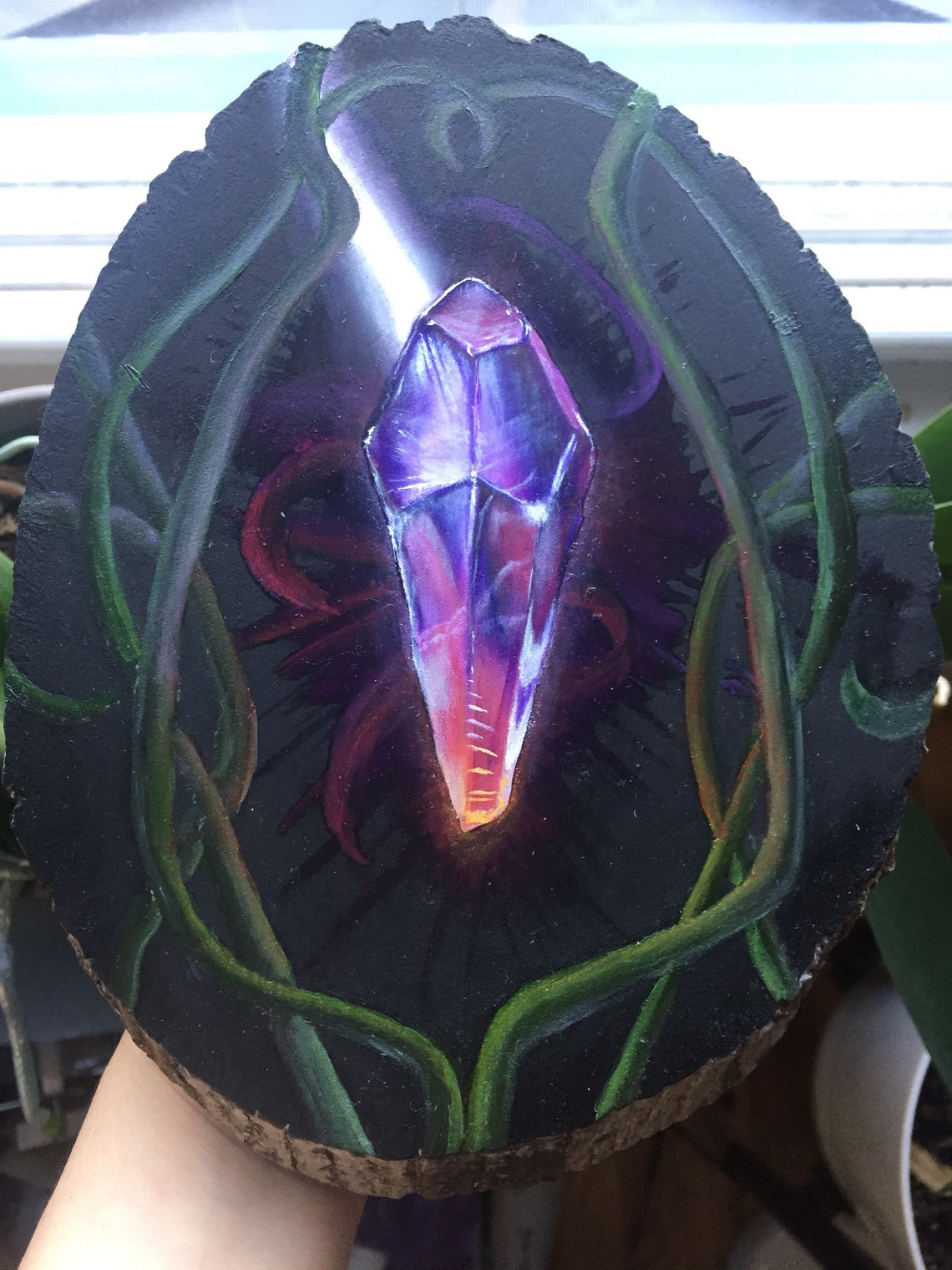 The Dark Crystal Painting Fan Art Crystal of Truth Oil - Etsy