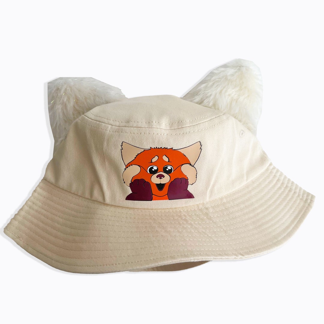 Red Panda Bucket Hat - Etsy