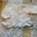 Christina Crochet Pattern Christening Gown Sweater Bonnet - Etsy