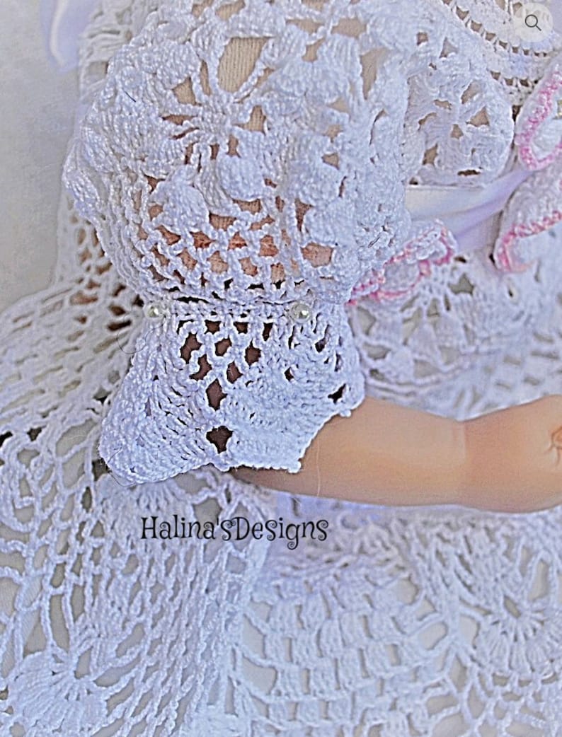 Crochet Gown Heirloom Christening Pattern Thread Crochet - Etsy Crochet Gown Heirloom Christening Pattern Thread Crochet - Etsy