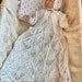 Christina Crochet Pattern Christening Gown Sweater Bonnet - Etsy