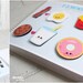 Quiet Book: Yummy Food Printable - Etsy