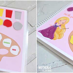 Quiet Book: Princess Printable - Etsy
