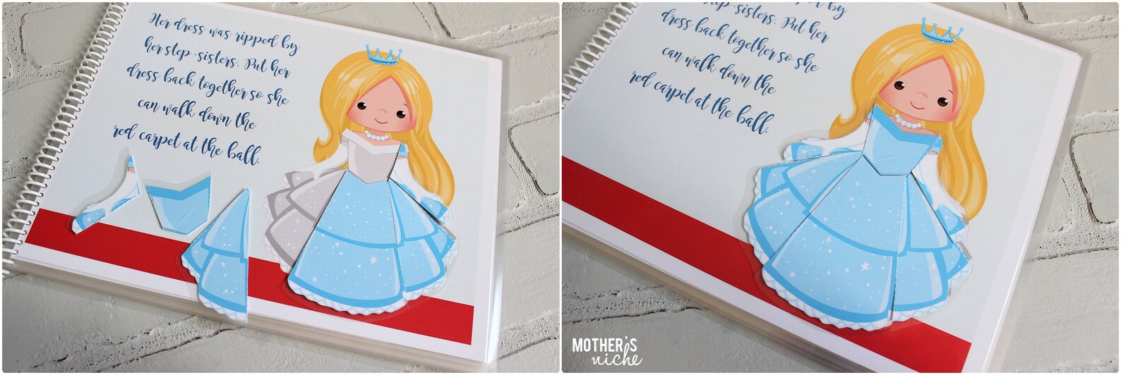 Quiet Book: Princess Printable - Etsy