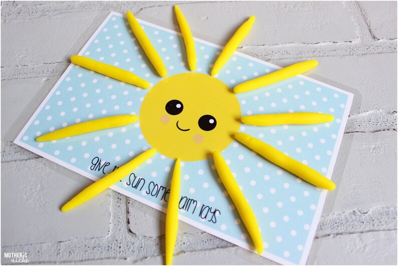 Play Dough Activity Mats - Etsy