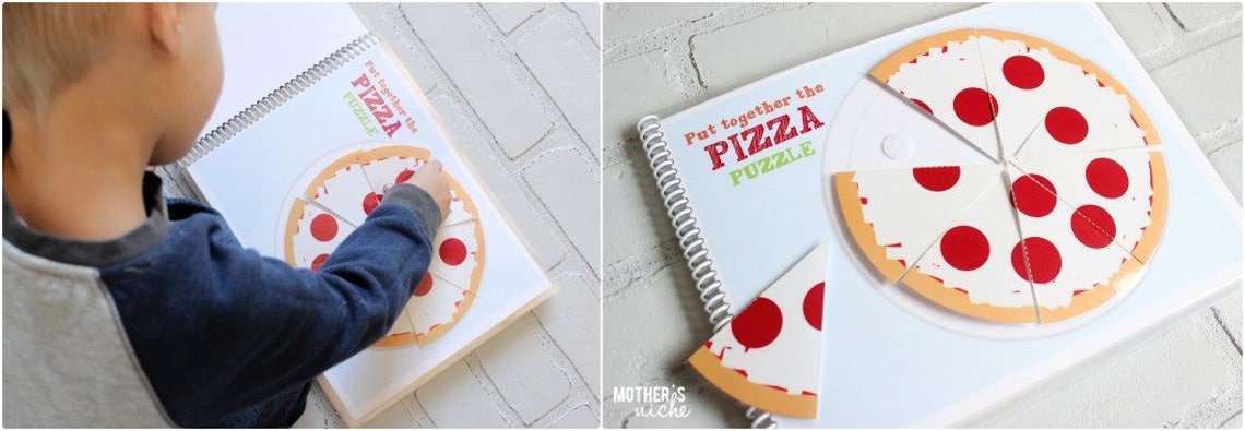 Quiet Book: Yummy Food Printable - Etsy