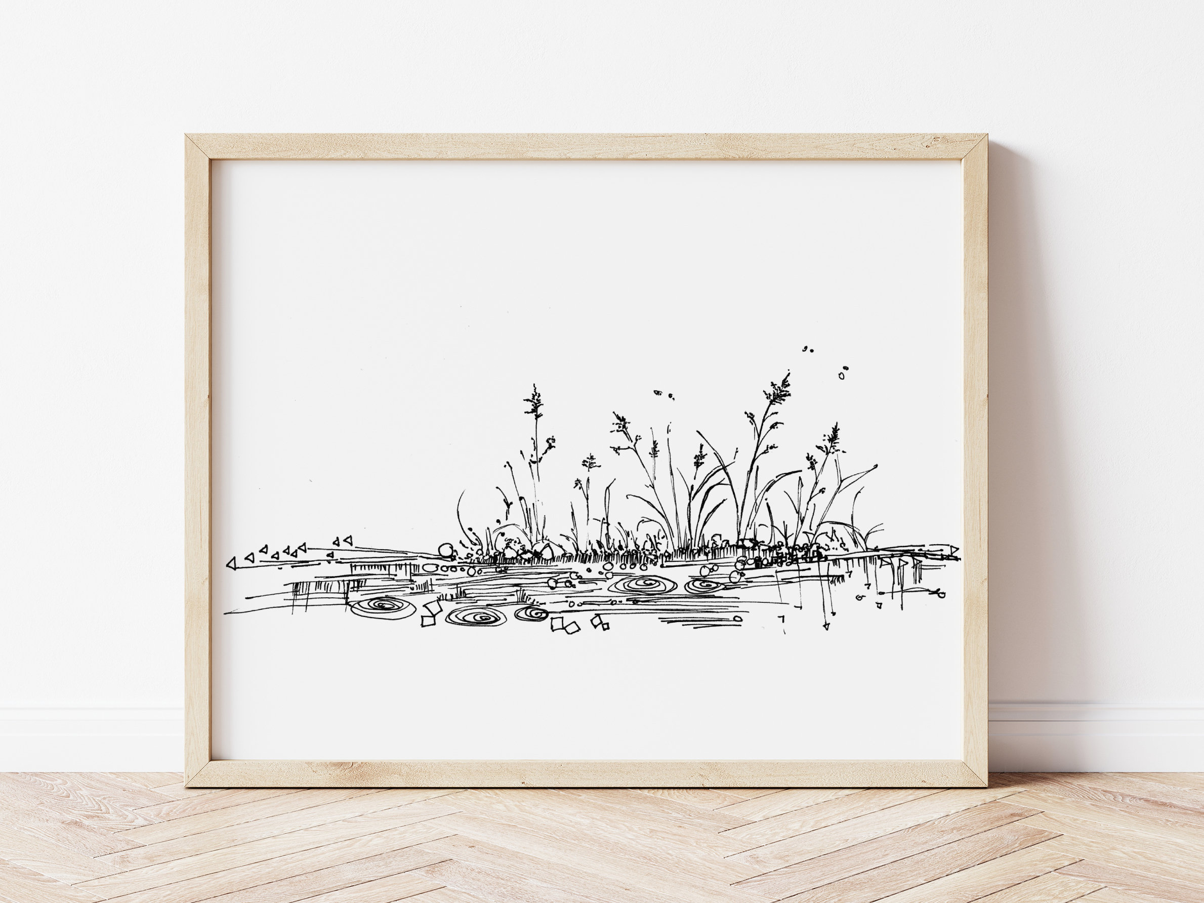 Simple Ink Illustrations