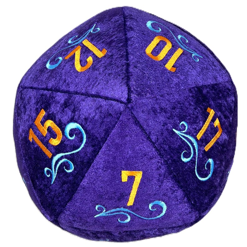 D20 Plushie, Dragon, Large - Etsy