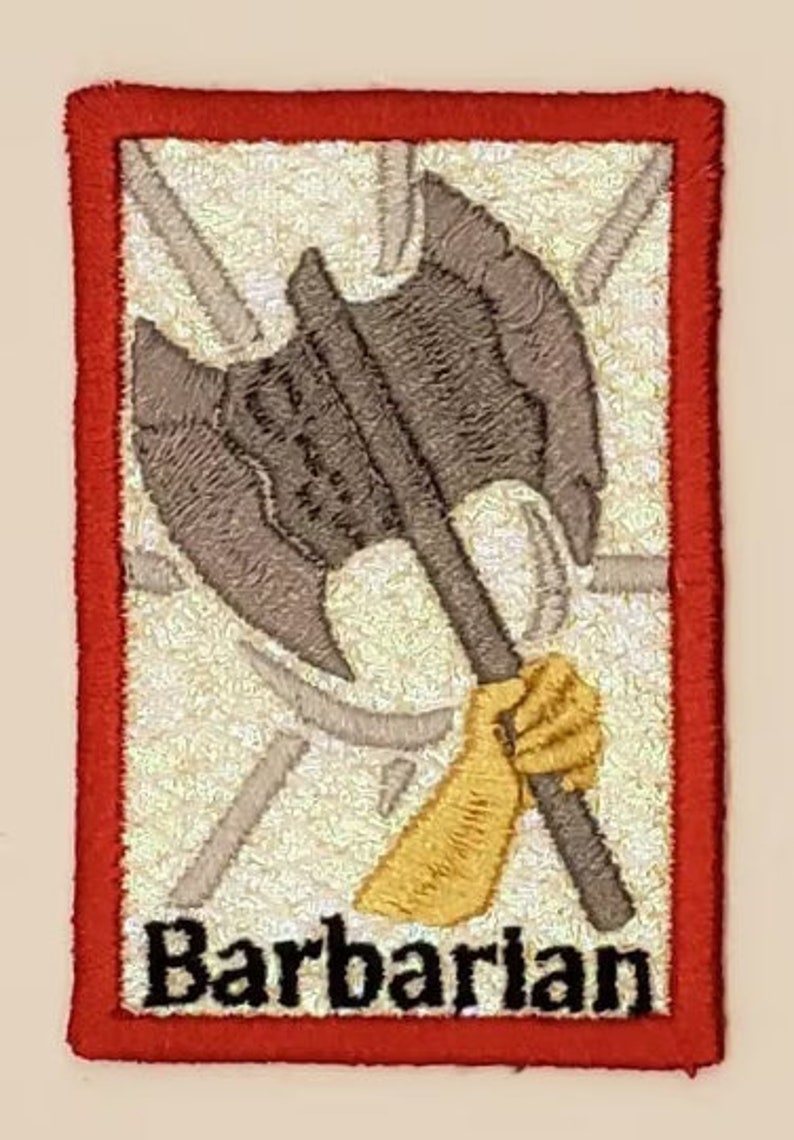 D&D Class Themed Patches - Etsy